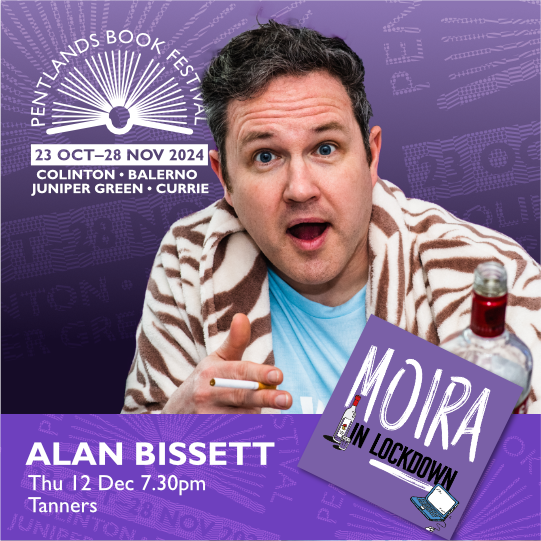 Alan Bissett – Pentlands Book Festival: 6 Nov – 3 Dec 2025
